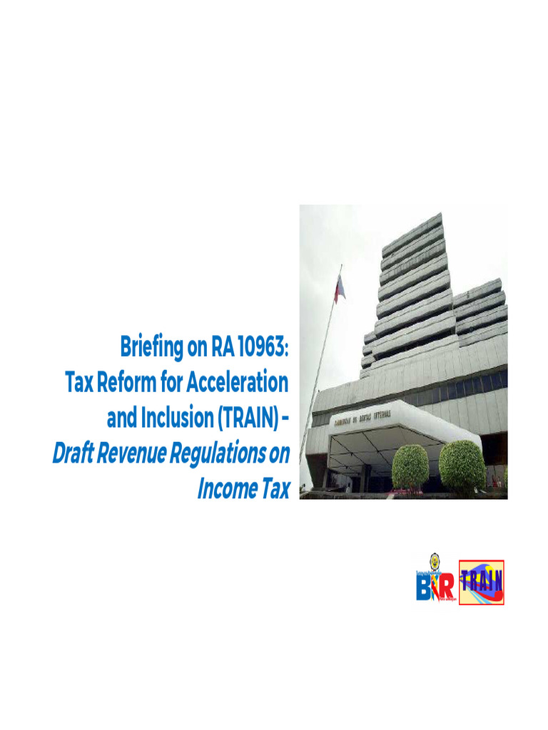 Bir Train RR On Income Tax 20180207 | PDF | Income Tax In The United ...