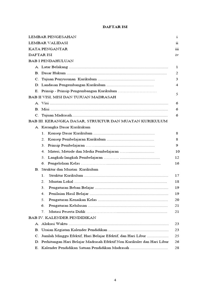 Daftar Isi | PDF