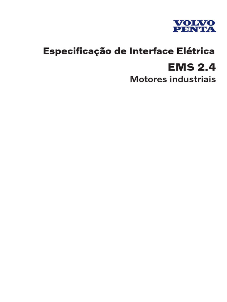 Diagramas MULTIPOWER Volvo Penta EMS 2.4 | PDF | Motores | Fusível (elétrico)