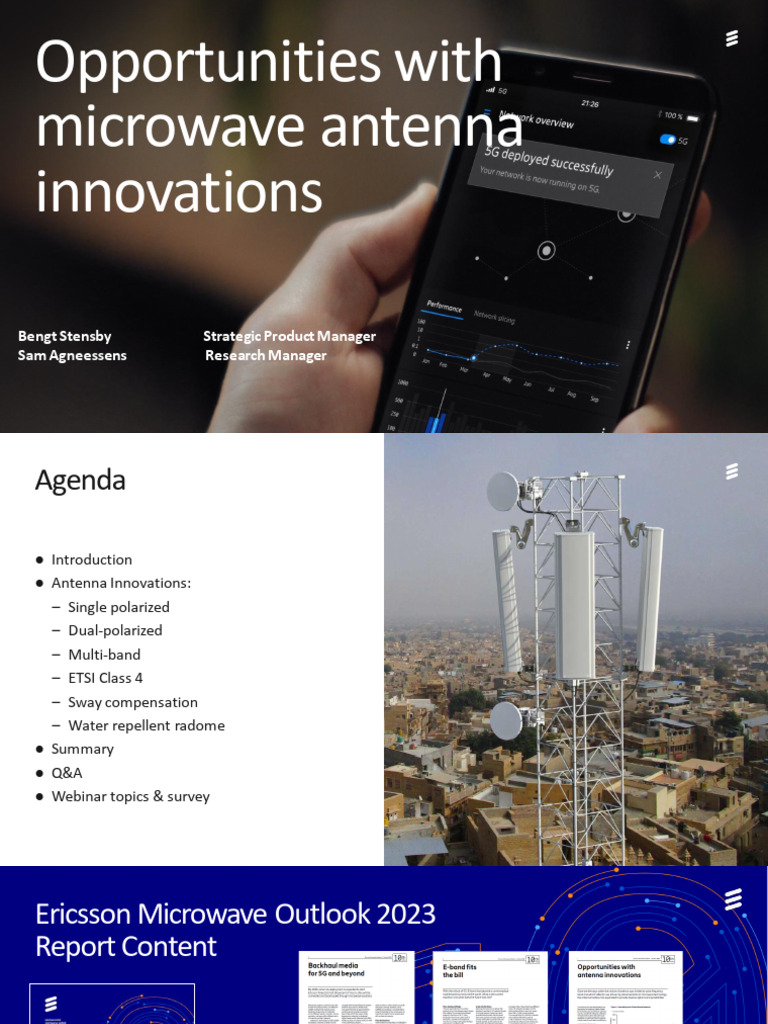 Opportunities With Microwave Antenna Innovations: Bengt Stensby ...