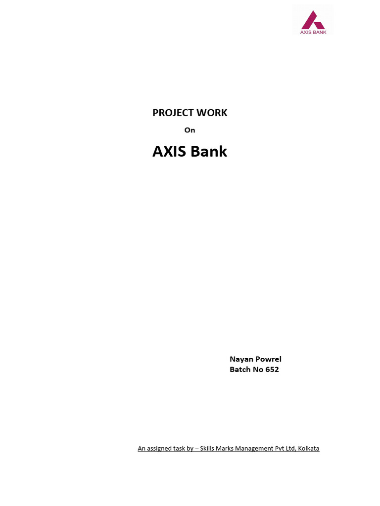 AXIS | PDF | Banks | Transaction Account