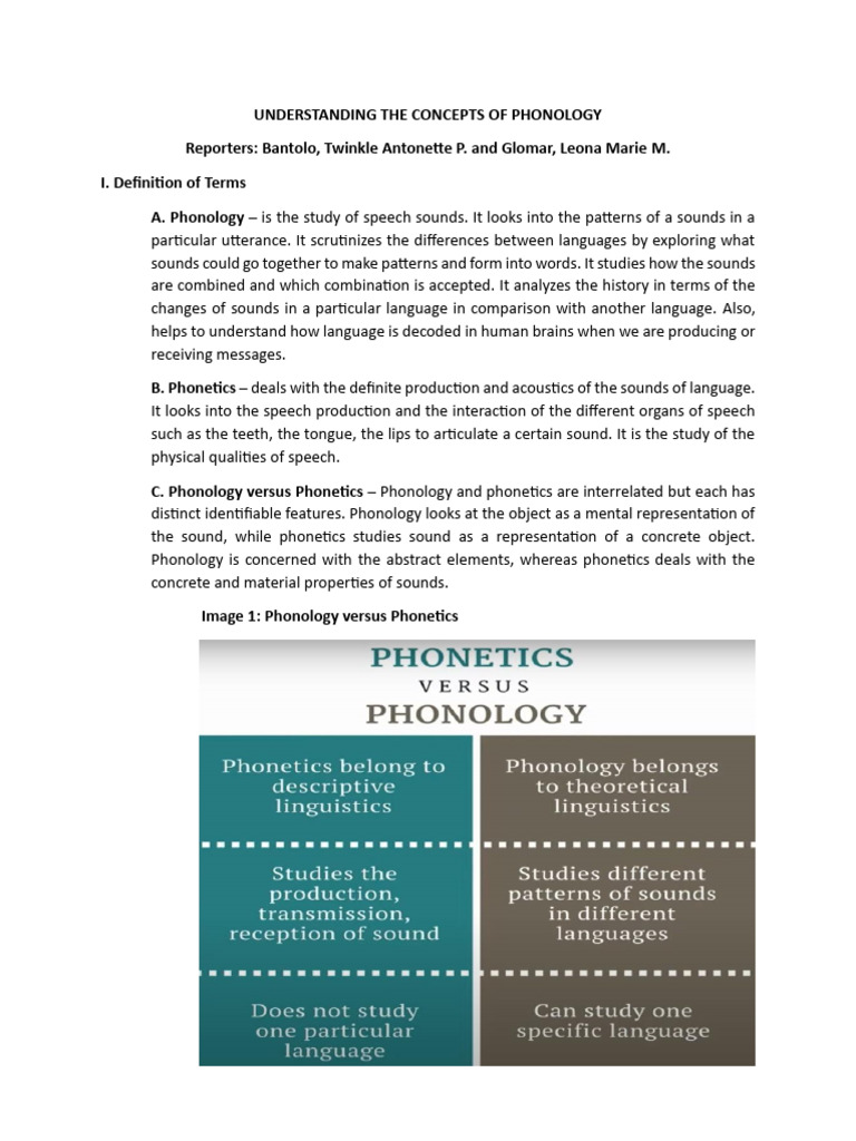 Understanding The Concepts of Phonology PDF | PDF | Phonetics | Phoneme