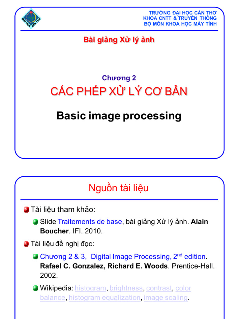 Chuong2 Xulycoban | PDF