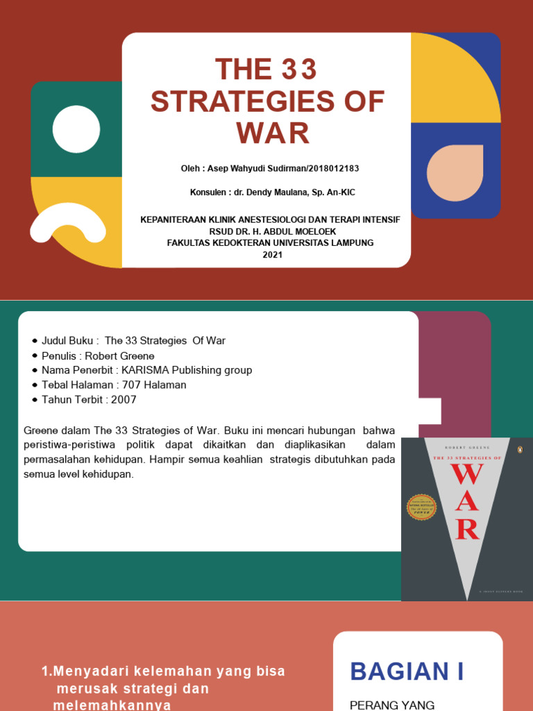 The 33 Strategies of War | PDF