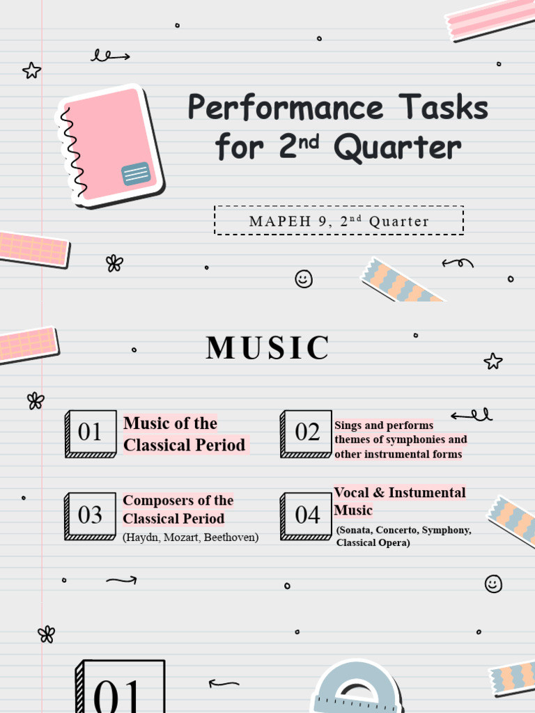 Performance Tasks | PDF | Classical Period (Music) | Performing Arts