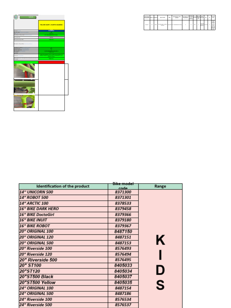 48.yellow Alert Frame 27.5 ST 100 L Yellow | PDF | Vision | Image ...