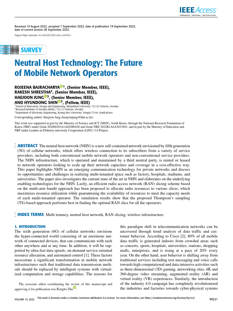 Neutral Host Technology The Future of Mobile Network Operators ...