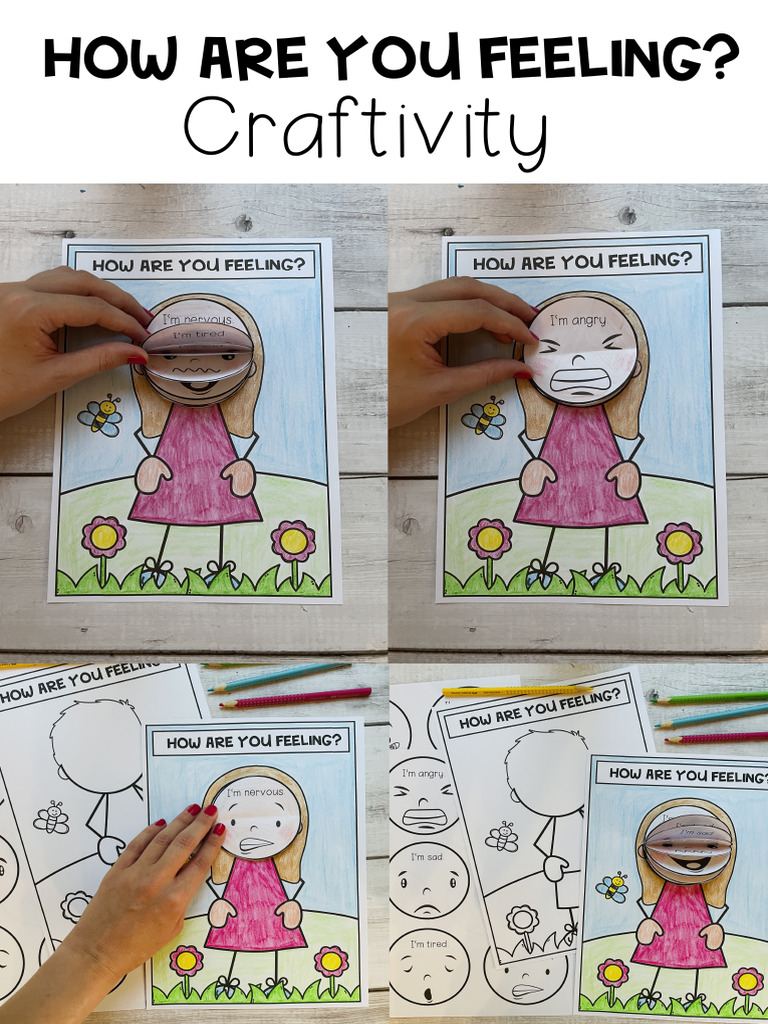 How Are You Feeling Craftivity | PDF