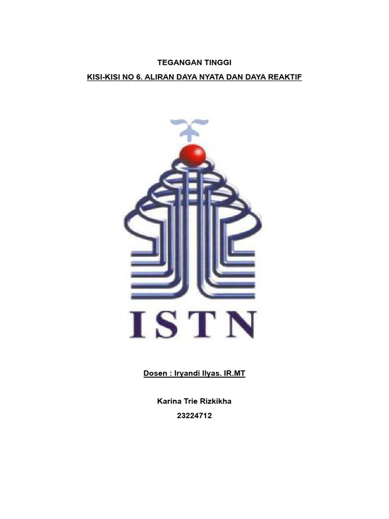 Daya Nyata, Reaktif, dan Semu Listrik AC | PDF | Metode & Bahan Ajar ...