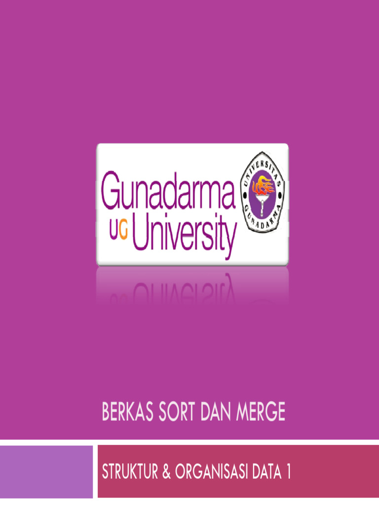 Teknik Sort dan Merge Data | PDF