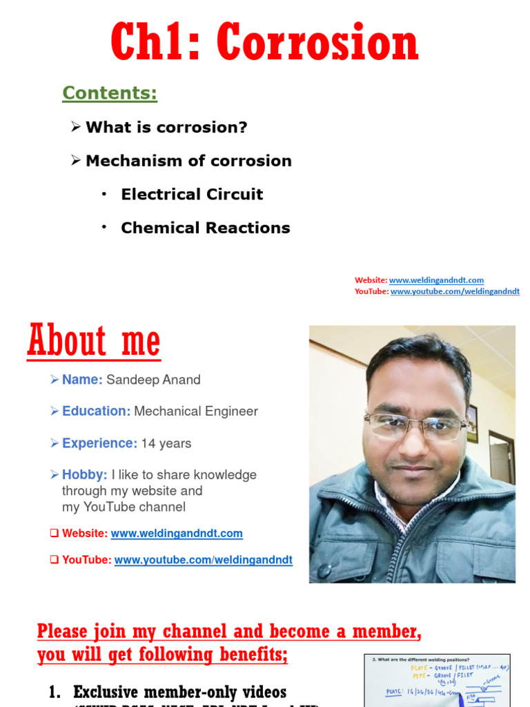 BGAS Grade 2 - Ch-1 Corrosion | PDF | Electrolyte | Corrosion