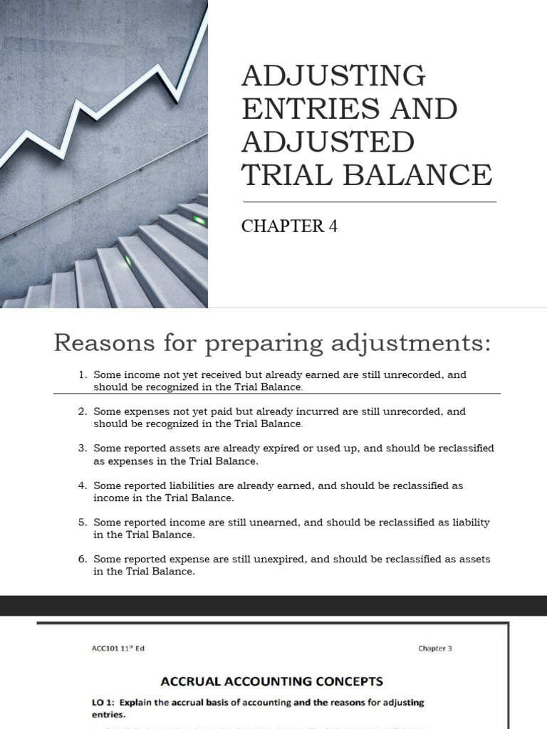 Adjusting Entries and Adjusted Trial Balance | PDF | Debits And Credits ...