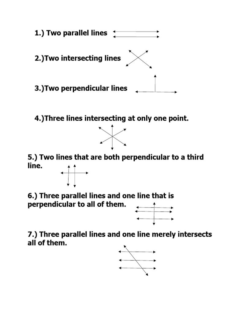 Two Parallel Lines | PDF