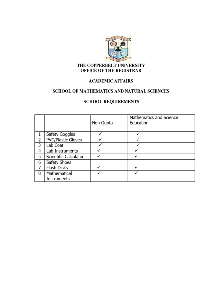 1668008233requirements For New Students | PDF | Engineering | Physical Sciences