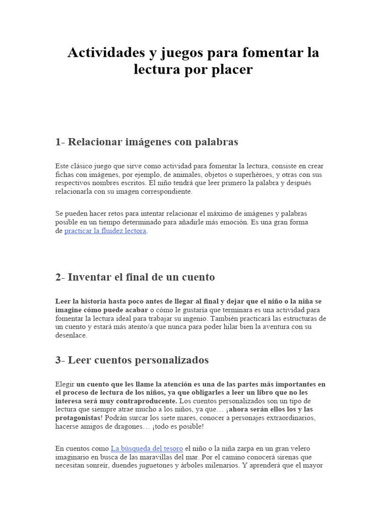 ENAMORATE DE LA LECTURA | PDF | Las emociones