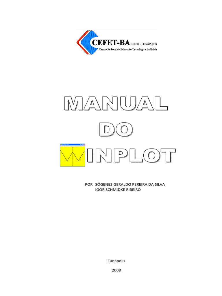 Manual Completo do Winplot | PDF | Janela (informática) | Impressão