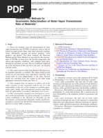 Astm F1249 20 | PDF | Humidity | Vacuum Tube