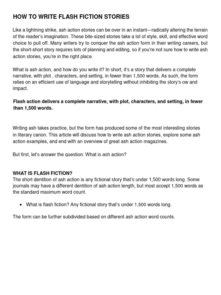 ZERAH LUNA - Flash Fiction Writing | PDF | Narrative | Human Communication