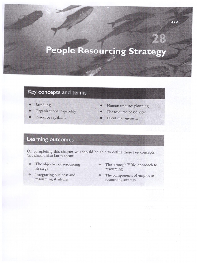 2 People Resourcing Strateggy - 2 | PDF