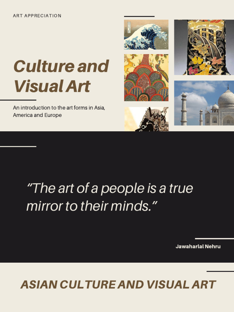 Art Appreciation Asian Cultural Art | PDF | Paintings | Calligraphy