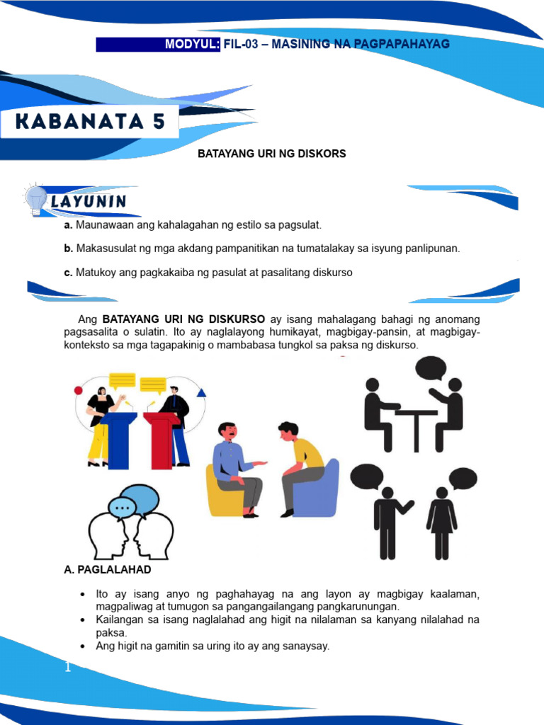 FIL03 Kabanata 5-10 | PDF