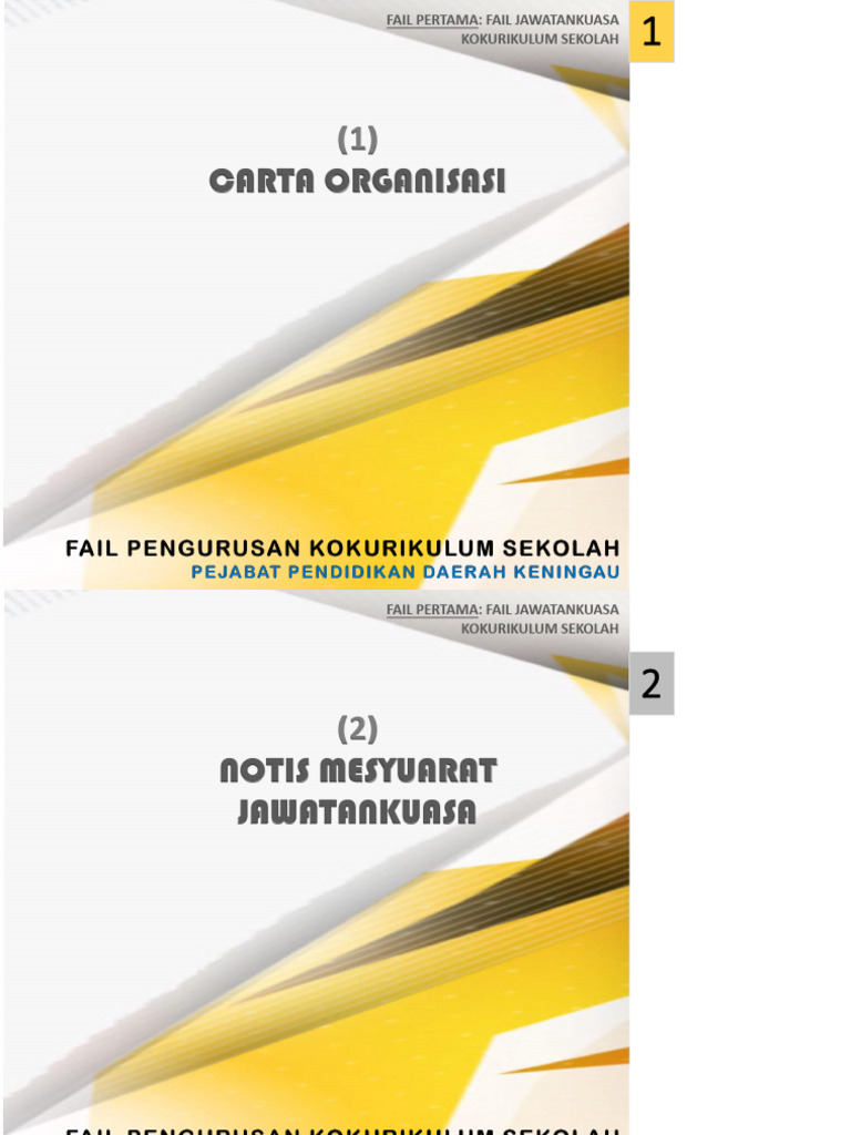 Divider Fail Kokum Daerah New | PDF