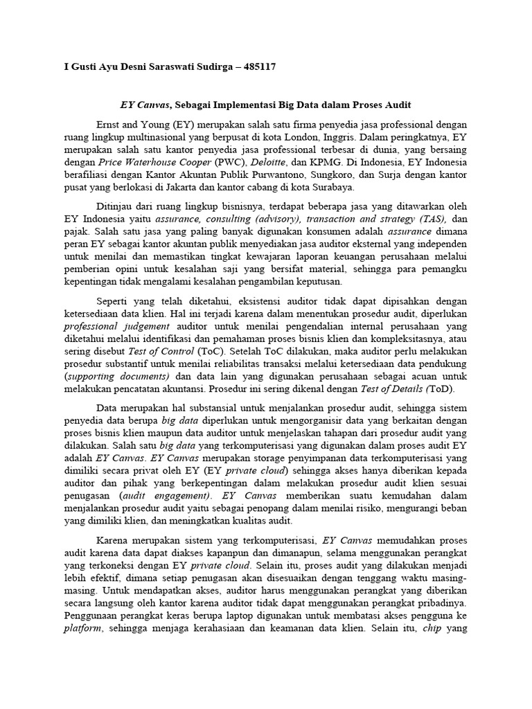 Tugas Individu W9 - I Gusti Ayu Desni Saraswati Sudirga | PDF | Bisnis ... Tugas Individu W9 - I Gusti Ayu Desni Saraswati Sudirga | PDF | Bisnis ...