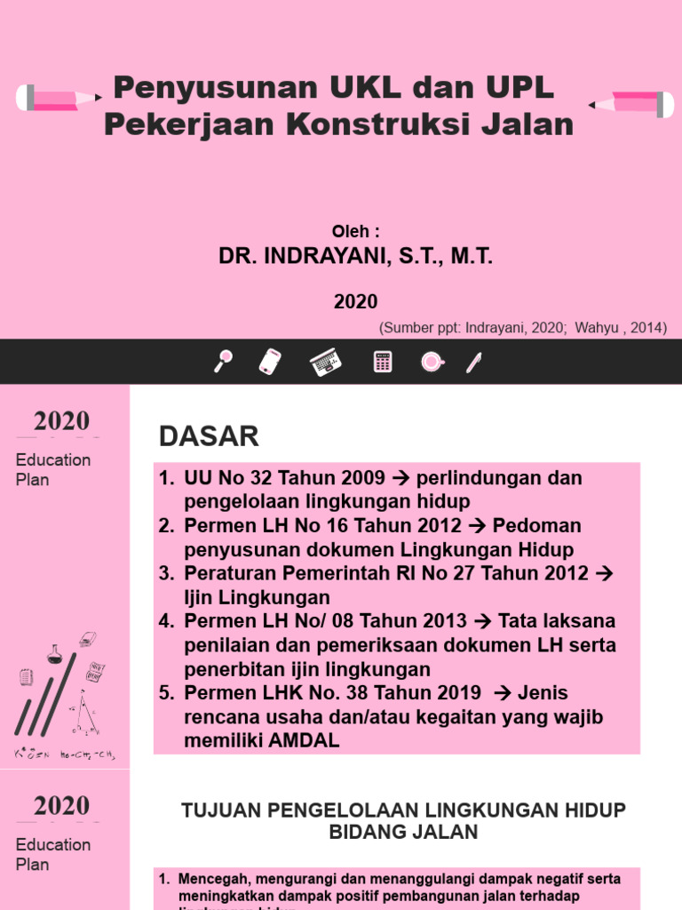 Materi 6 - 2 (Penyusunan UKL Dan UPL) | PDF | Sains & Matematika