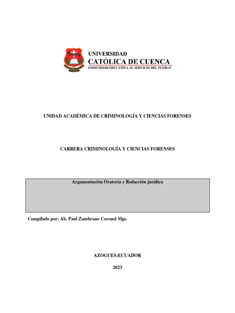 Modulo de Argumentacion Juridica | PDF | Precedente | Argumento