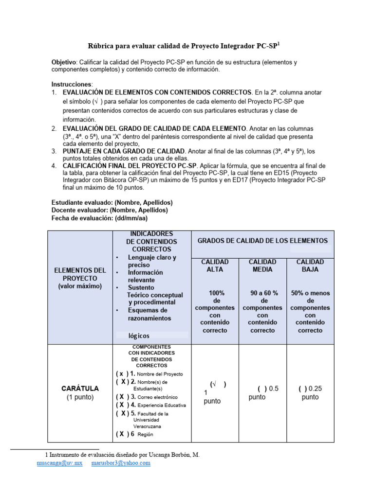 ACT13 RUBRICA de Evaluacion | PDF | Evaluación
