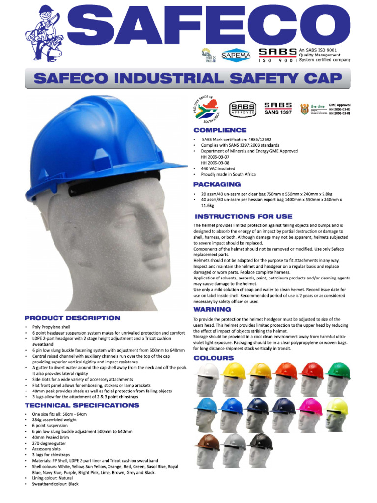 Ficha Tecnica - Safeco | PDF