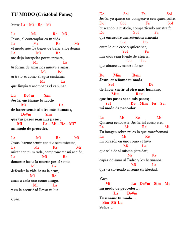 TU MODO (Fones) | PDF