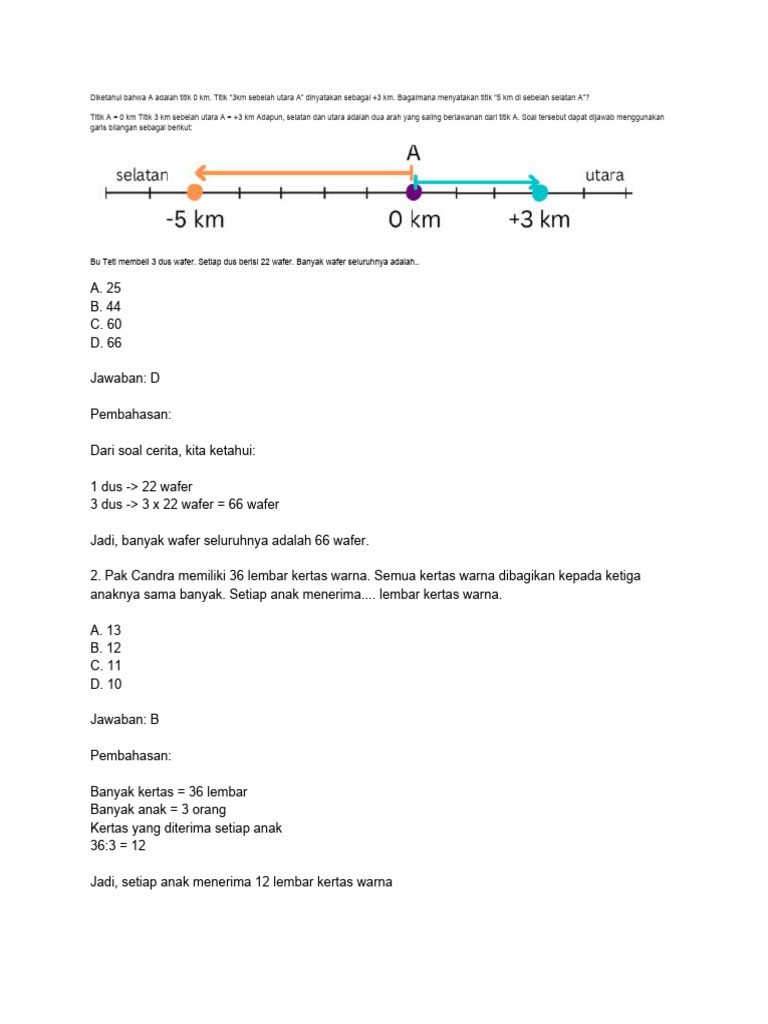 Diketahui Bahwa A Adalah Titik 0 KM | PDF