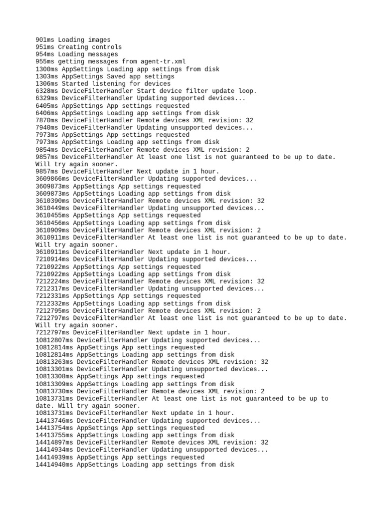 Agent Log 2022 06 13T17 44 27Z | PDF | Computing | Mobile Software