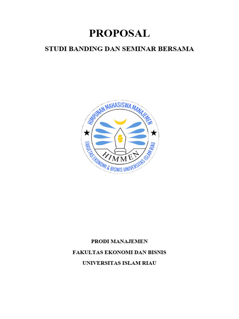 Proposal Seminar Dan Studi Banding-2 | PDF