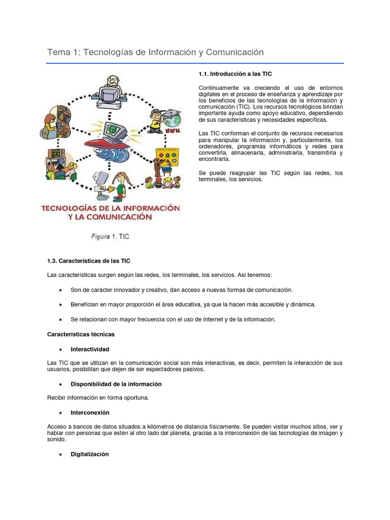 TICS TEMAS Segundo Parcial | PDF | Multimedia | Tecnología de ...