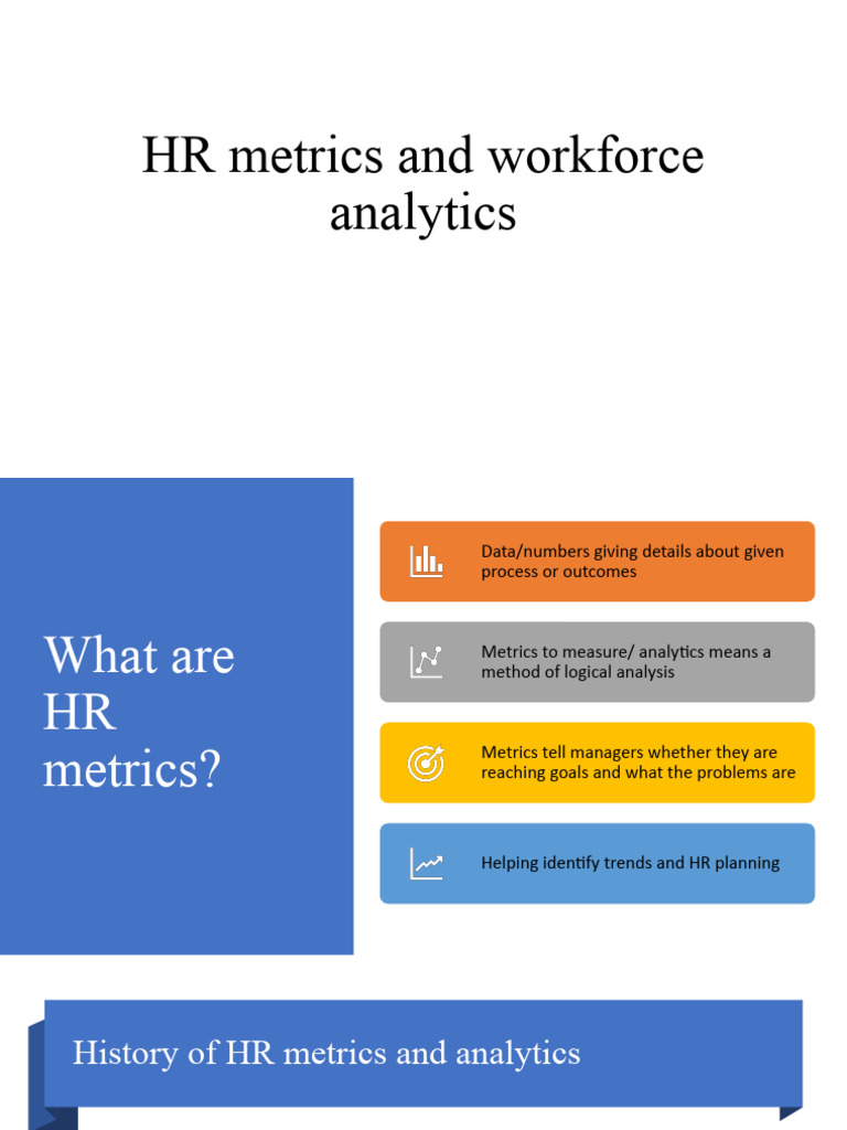 Understanding HR Metrics and Analytics | PDF | Analytics | Performance ...