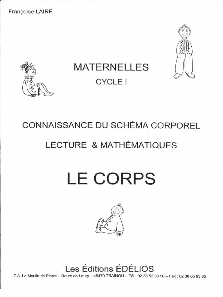 Zecol - Edélios - Le Corps - Maternelle (Avec Signets) by Iza | PDF