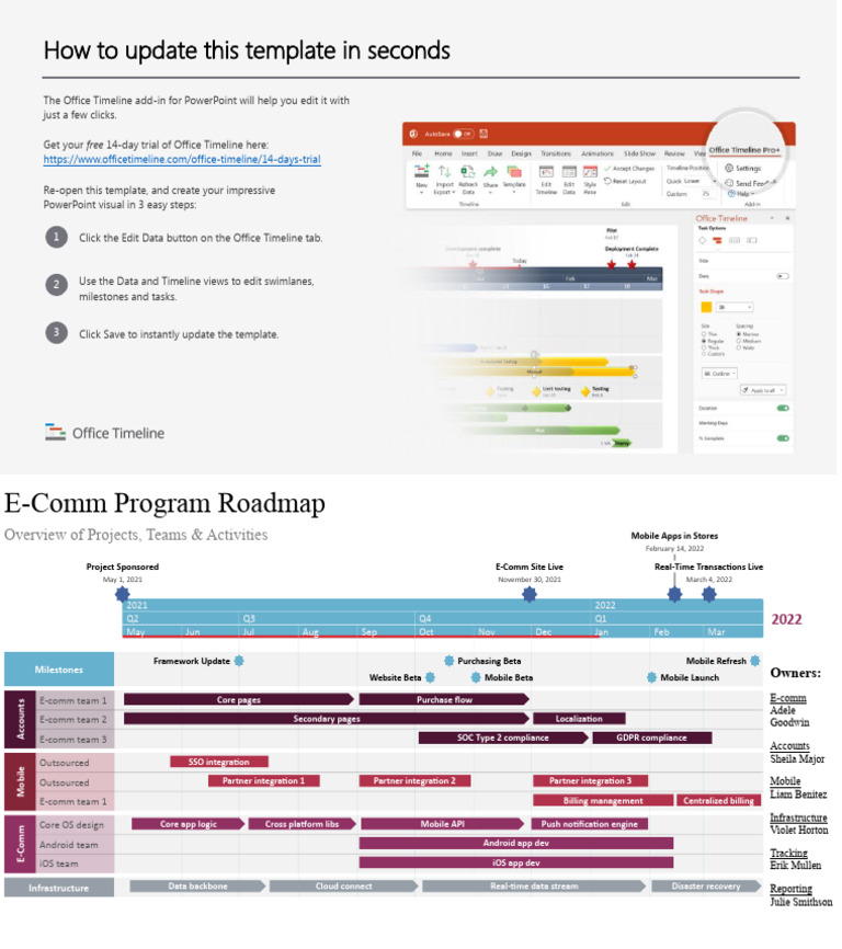 E Commerce Program Roadmap | PDF | Ios | Information Technology