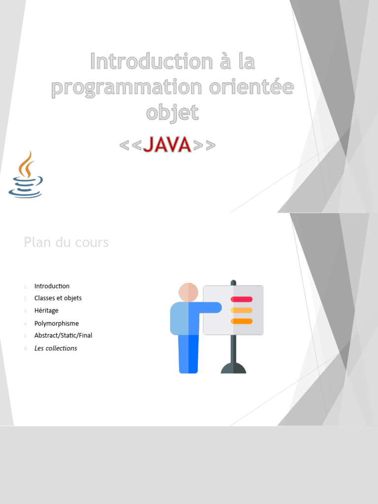 Introduction à la POO en Java | PDF | Classe (informatique ...