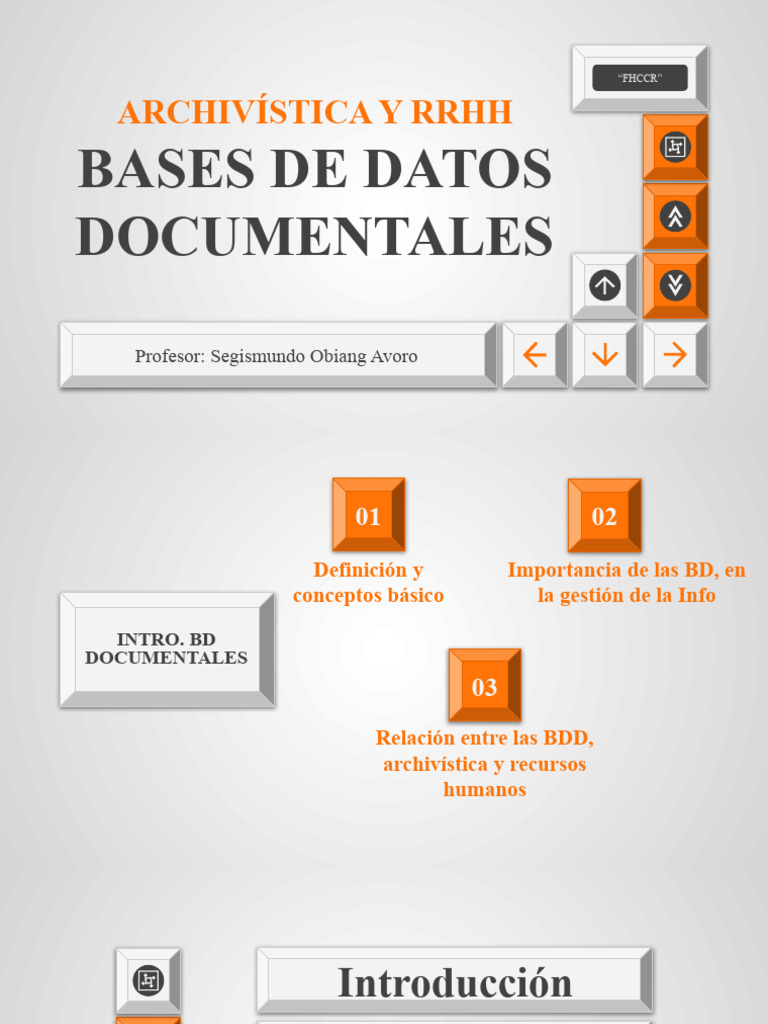 Base de Datos Documentales | PDF | Bases de datos | Archivo de computadora