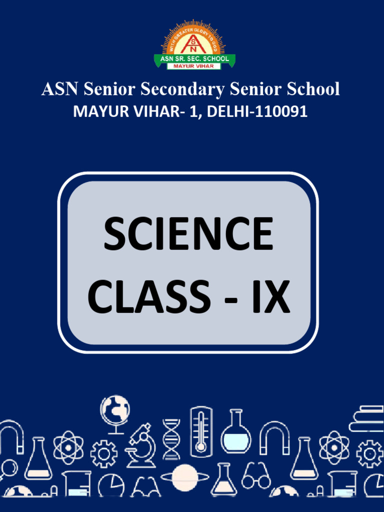 Class Ix Science Compiled Work Book 2023 | PDF | Force | Sound
