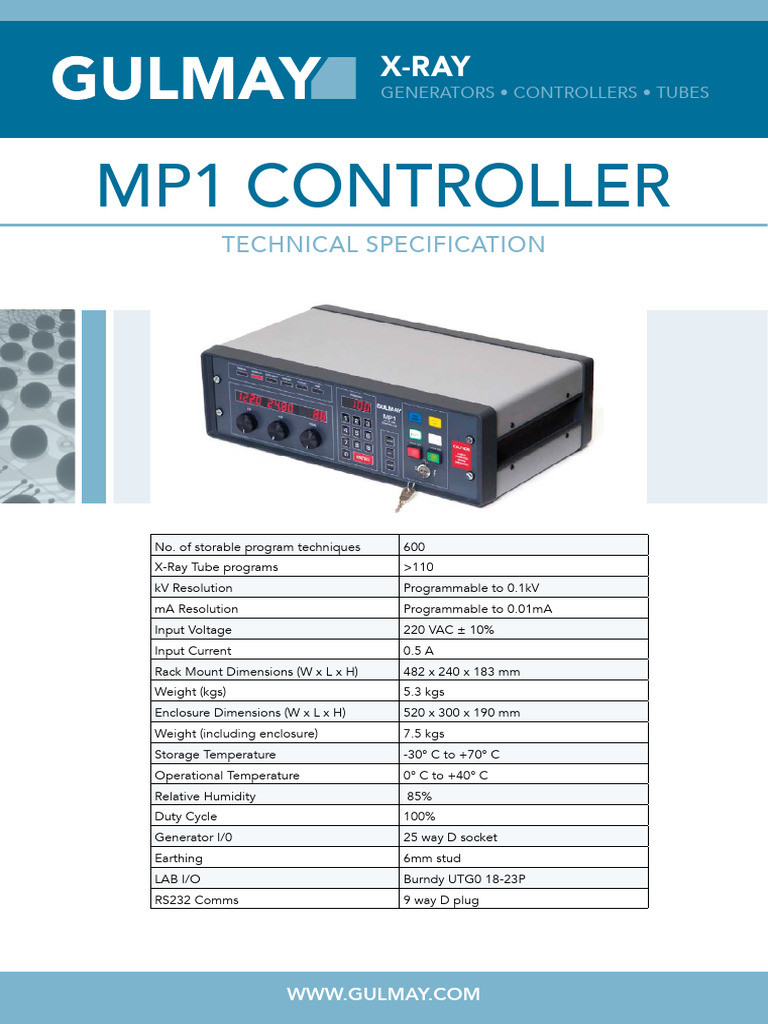 MP1 CONTROLLER Datasheet | PDF