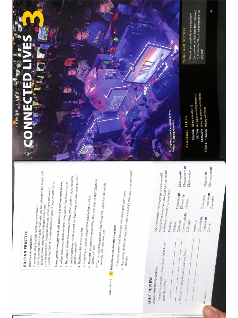 Unit 3 - Connected Lives | PDF