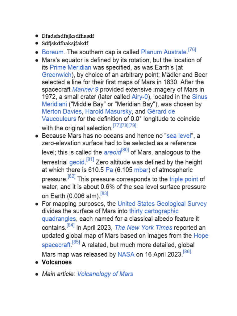 Ygewafsdfasdfsg | Download Free PDF | Mars | Astronomical Objects