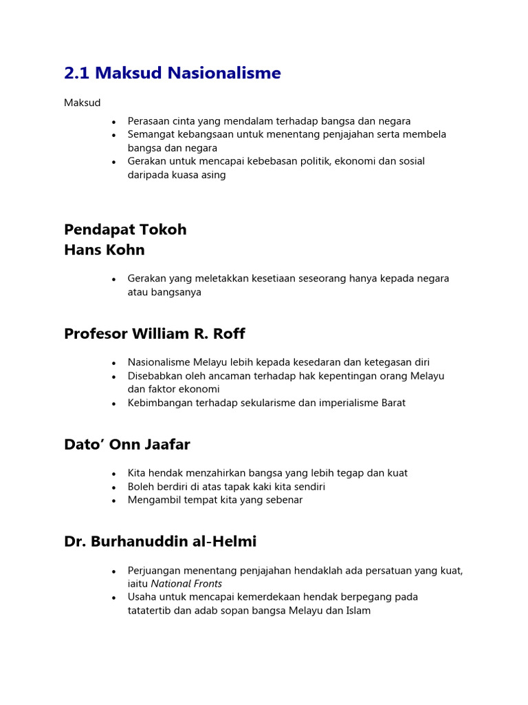 Sejarah Nasionalisme Global | PDF | Politik | Ilmu Sosial