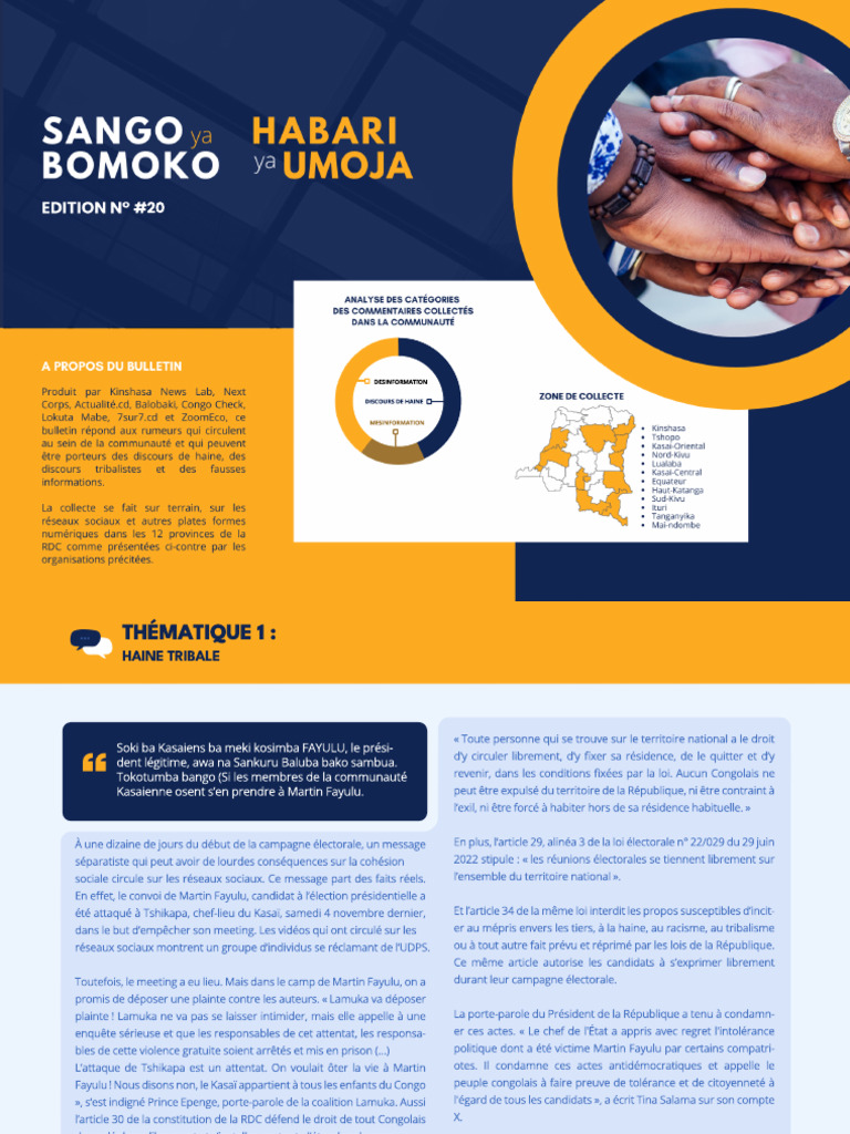 Sango Ya Bomoko N 20 | PDF