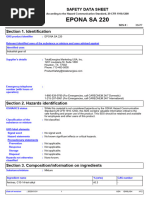 Scania Oil LDF-3 10W-40 Safety Data | PDF | Dangerous Goods | Toxicity