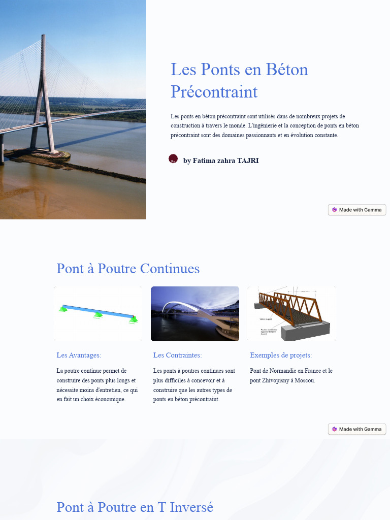 Les-Ponts-en-Beton-Precontraint | PDF | Pont | Béton