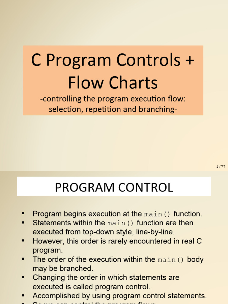 CSE Lecture 8 Gopi Sir | PDF | Control Flow | Computer Programming